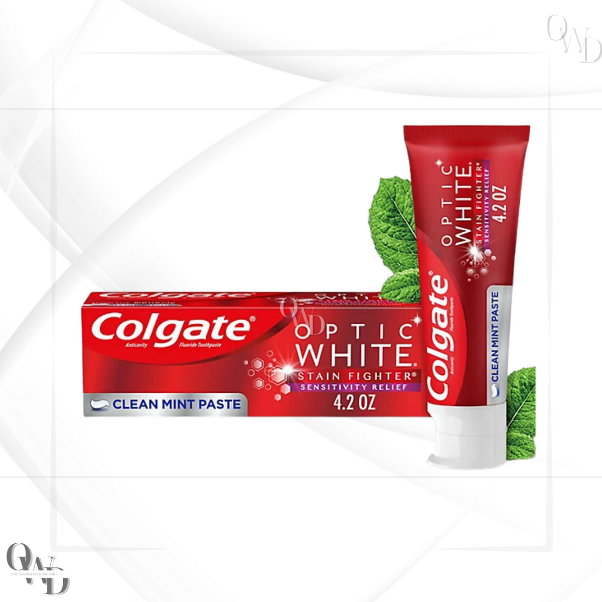 colgate optic white, teeth whitening, toothpaste – ONE WORLD SHOP